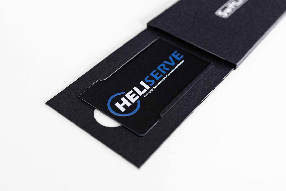 PVC | NFC Business Card | Custom Branded | Stealth Black – SwiftLink