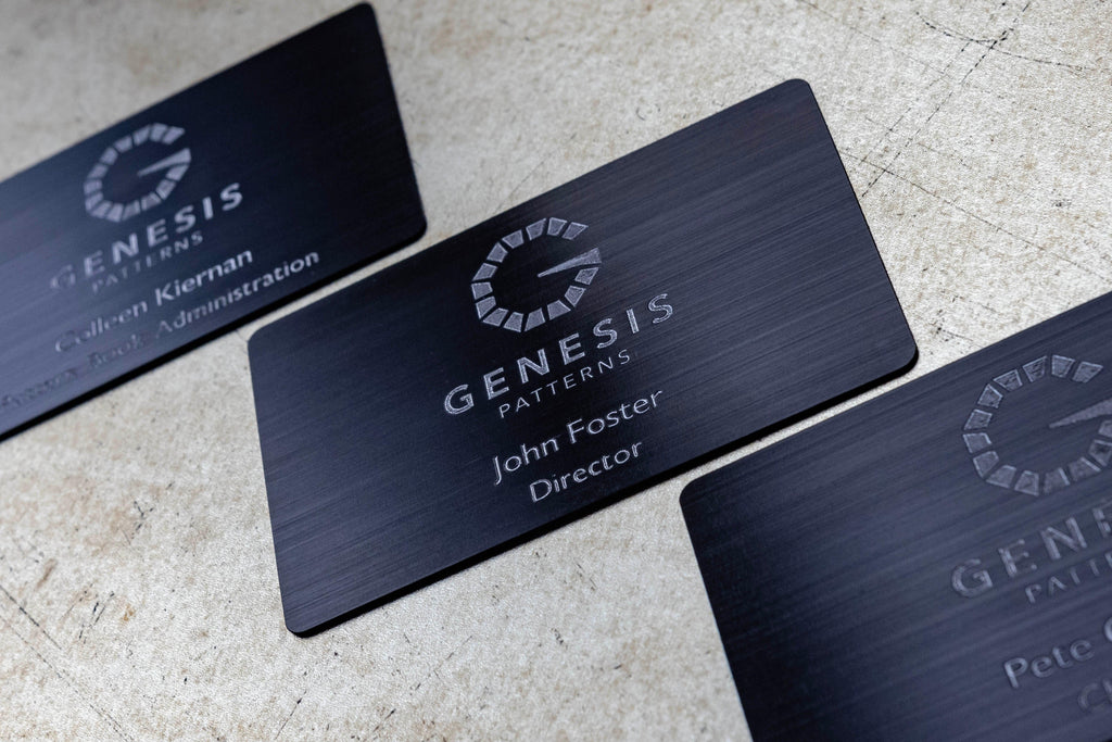 Exclusive Metal | NFC Business Card | Custom Branded | Timeless Black ...