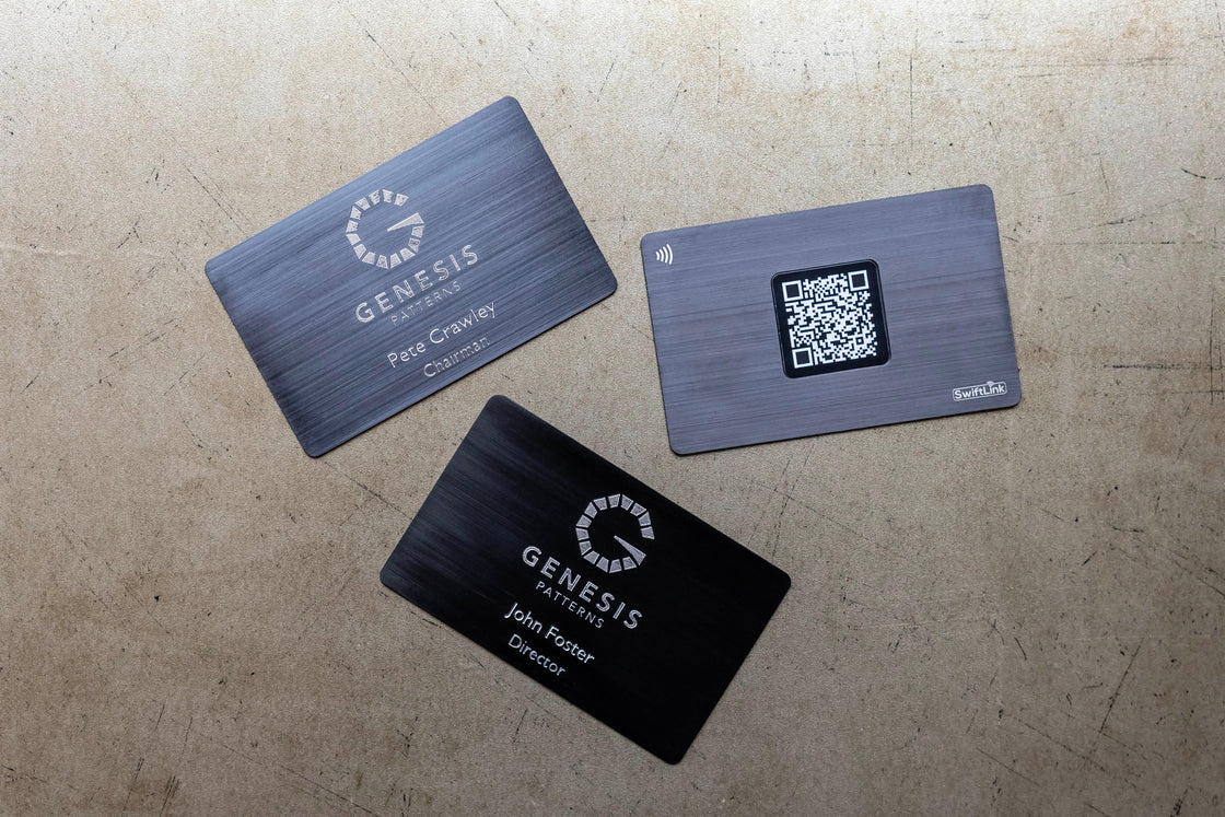 NFC Digital Business Card | Custom Branded Metal | QR Code Cards ...